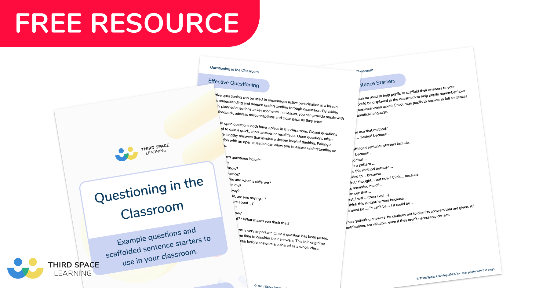 [FREE] Questioning in the Classroom