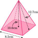 Square Pyramid - Math Steps, Examples & Questions
