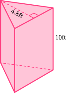 Surface Area of a Prism - Math Steps, Examples & Questions