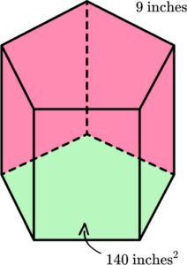 Surface Area of a Prism - Math Steps, Examples & Questions