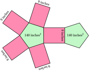 Surface Area of a Prism - Math Steps, Examples & Questions