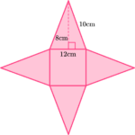 Surface Area of a Pyramid - Math Steps, Examples & Questions