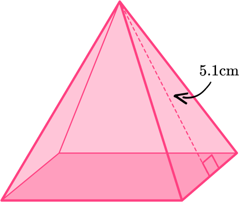 Surface Area of a Pyramid - Math Steps, Examples & Questions
