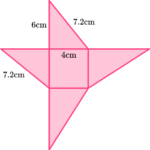 Surface Area of a Pyramid - Math Steps, Examples & Questions