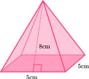 Surface Area of a Pyramid - Math Steps, Examples & Questions