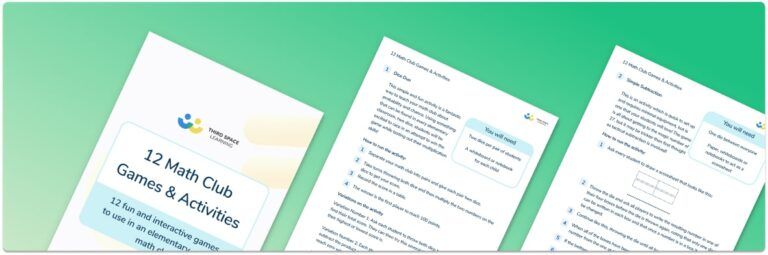 12 Math Club Games and Activities (Grade 3 to 5) - Third Space Learning