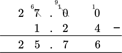 Adding And Subtracting Decimals - GCSE Maths Steps & Examples
