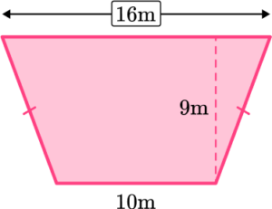 Area of a Trapezoid - Math Steps, Examples & Questions