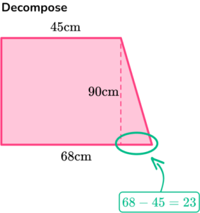 Area of a Trapezoid - Math Steps, Examples & Questions