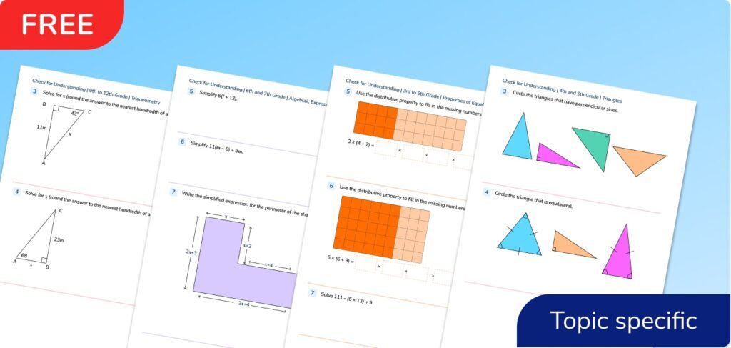 [FREE] Math Quizzes - Third Space Learning