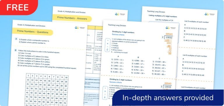 [FREE] Math Worksheets - Third Space Learning