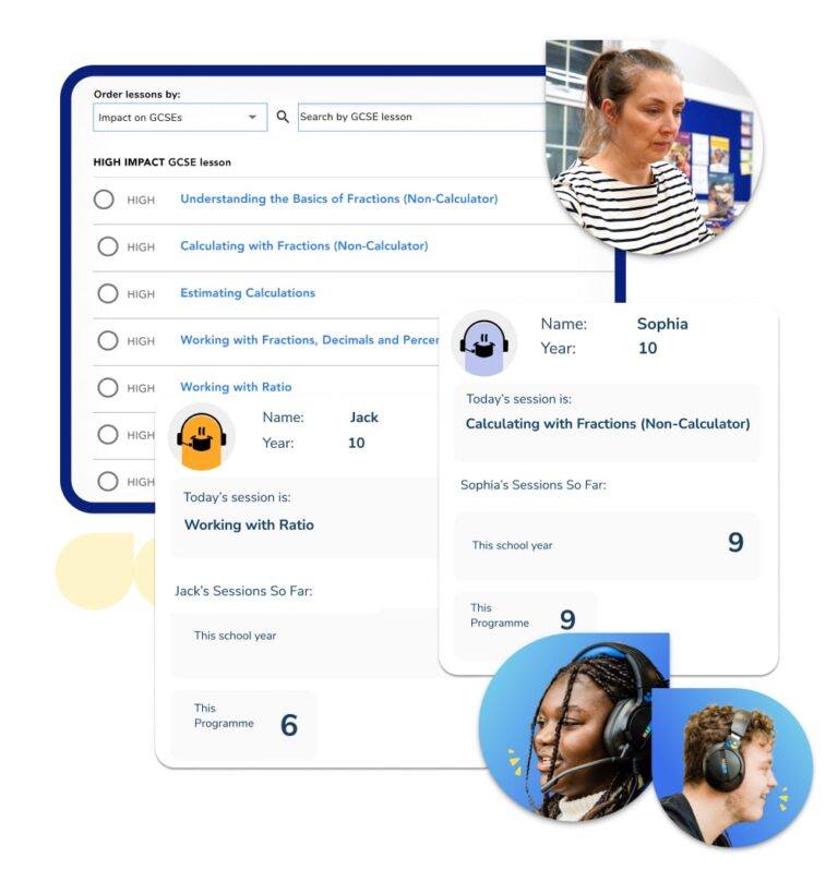 School tutors: Affordable & DfE-approved one to one maths tutoring