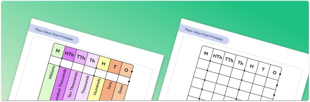 [FREE] Place Value Chart Printable - Third Space Learning