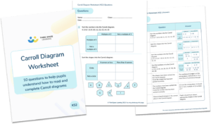 [FREE] Carroll Diagrams Worksheet
