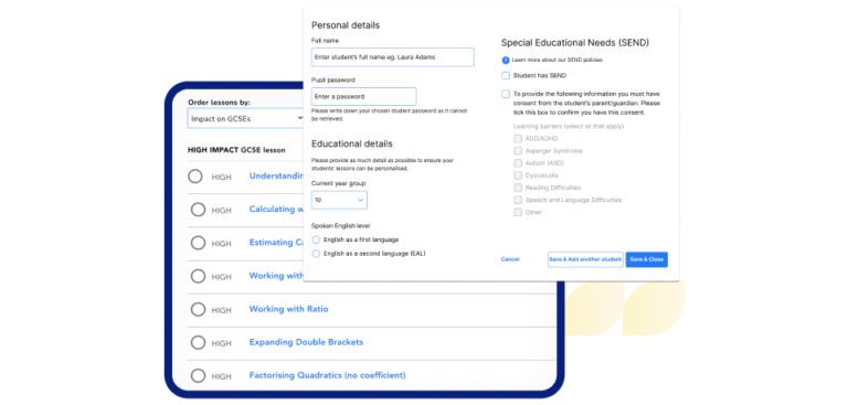 Expert Online GCSE Maths Tutors For Schools