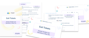 Exit Tickets - Third Space Learning