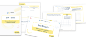 Exit Tickets - Third Space Learning