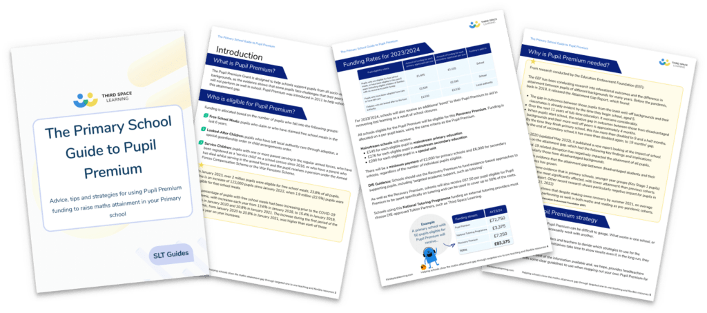 [FREE] The Primary School Guide to Pupil Premium - Third Space Learning