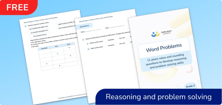 Word Problems - Third Space Learning