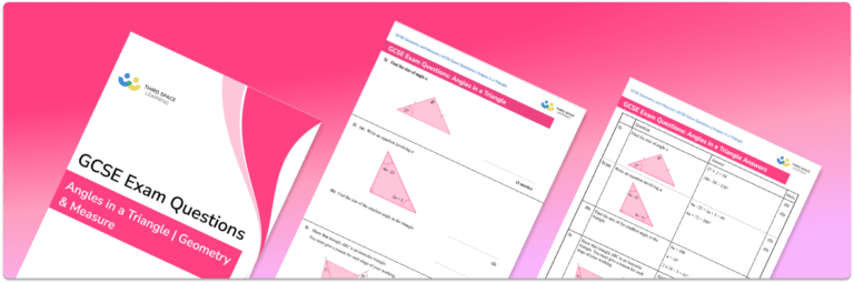 Angles In A Triangle Exam Questions - GCSE Maths [FREE]