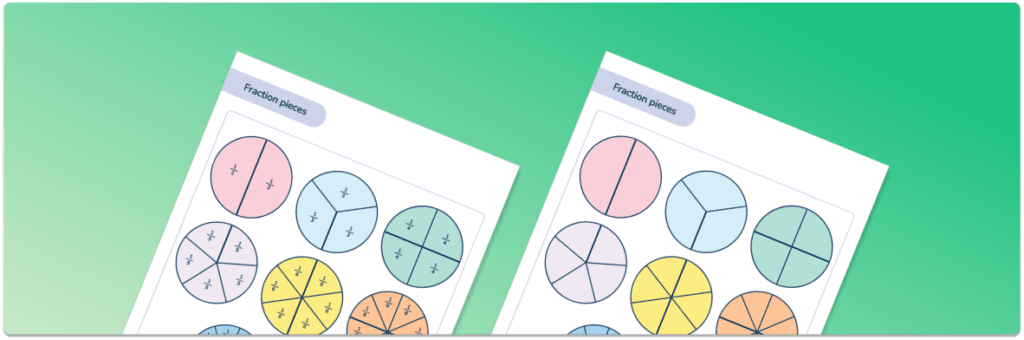 [FREE] Fraction Pieces