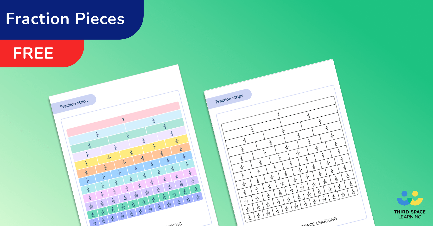 [FREE] Fractions Strips