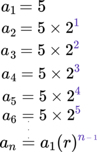 Geometric Sequences - GCSE Maths - Steps & Examples