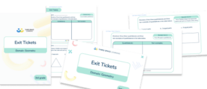Exit Tickets - Third Space Learning