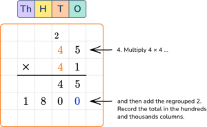 Multiplying Multi Digit Numbers - Math Steps, Examples & Questions