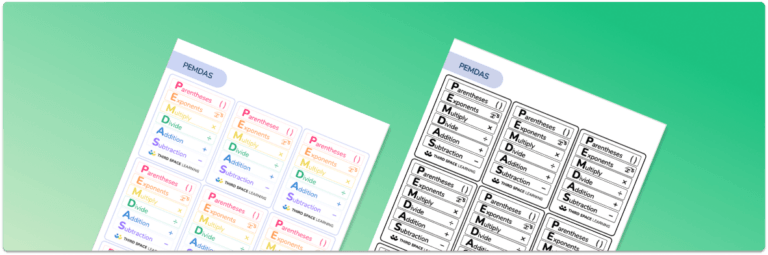 [FREE] PEMDAS Bookmarks