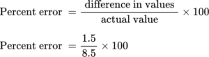 Percent Error - Math Steps, Examples & Questions