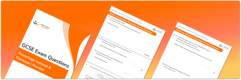 Percentage Increase And Decrease Exam Questions - GCSE Maths [FREE]