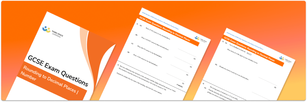 Rounding To Decimal Places Exam Questions - GCSE Maths [FREE]
