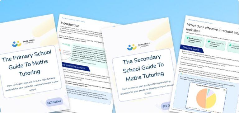 Senior Leader Zone - Third Space Learning