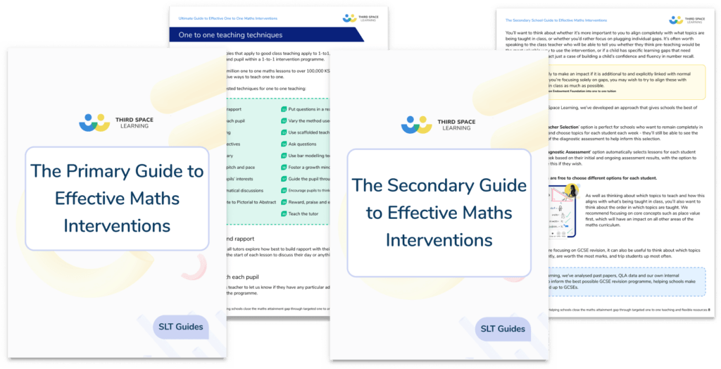 10 Maths Intervention Strategies To Close the Maths Gap
