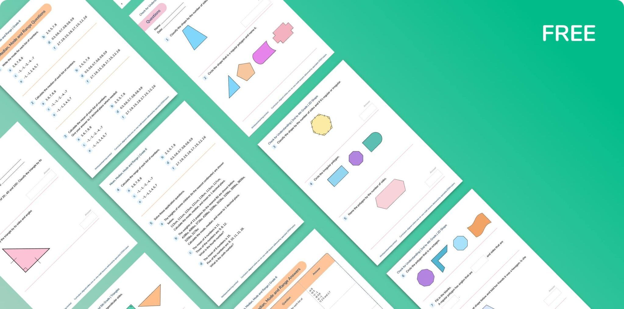 Elementary Worksheets & Questions - Third Space Learning