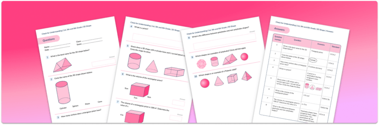 [FREE] 3D Shape Check for Understanding