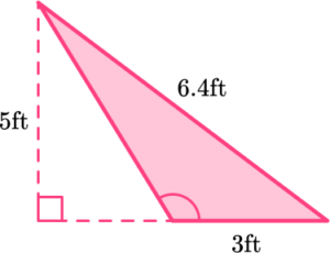 Area of Obtuse Triangle - Math Steps, Examples & Questions