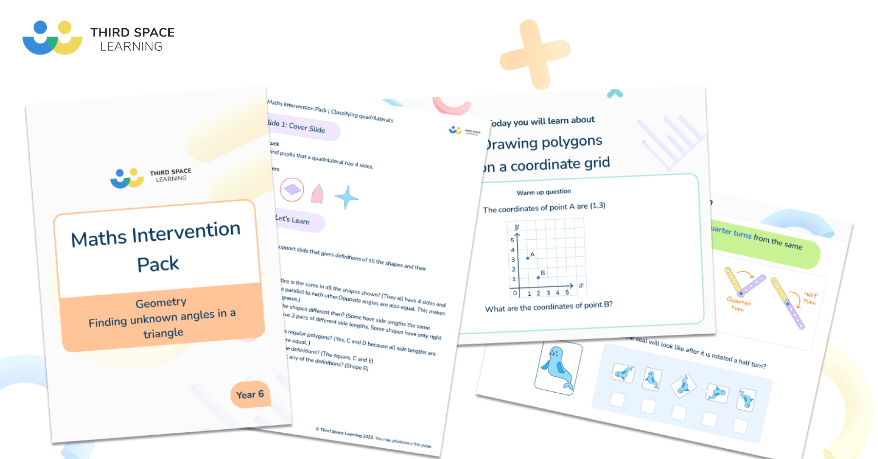 [FREE] Geometry Intervention Pack - Third Space Learning
