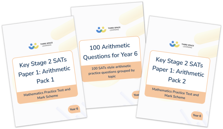 [FREE] SATs Arithmetic Paper Bundle - Third Space Learning