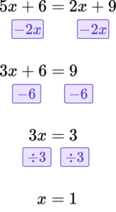 Linear Equations - Math Steps, Examples & Questions