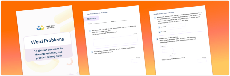 [FREE] Word Problems Grade 4 Division