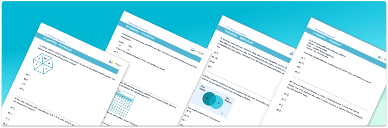 [FREE] 15 Probability Questions Worksheet