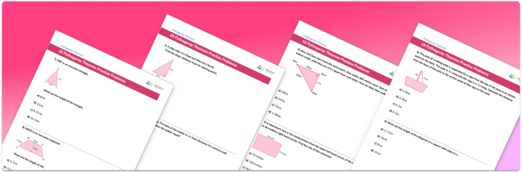 [FREE] 15 Pythagoras Theorem Practice Problems