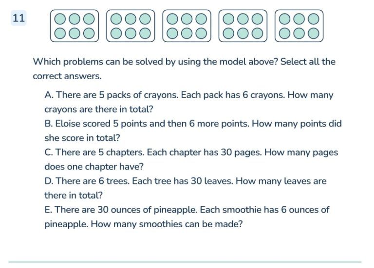 3rd Grade Math Test And Answer Key: Prep For State Assessments