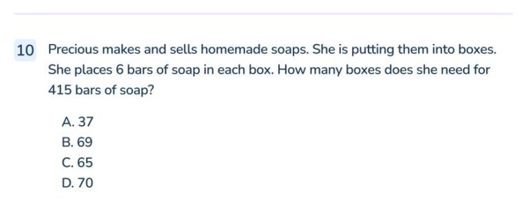 4th Grade Math Test And Answer Key: Prep For State Assessments