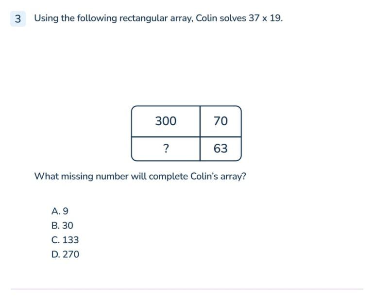 4th Grade Math Test And Answer Key: Prep For State Assessments