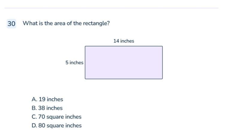 4th Grade Math Test And Answer Key: Prep For State Assessments