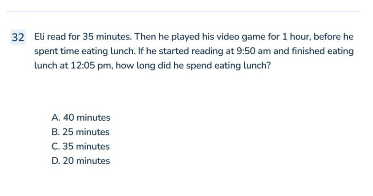 4th Grade Math Test And Answer Key: Prep For State Assessments