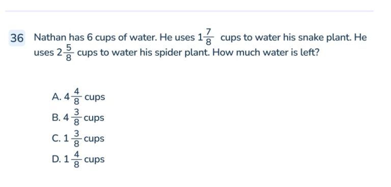4th Grade Math Test And Answer Key: Prep For State Assessments